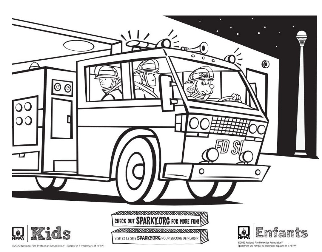 sparky coloring pages printable